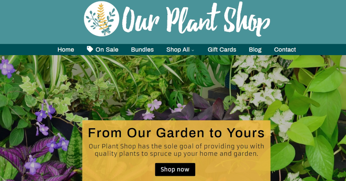 Shipping – Our Plant Shop